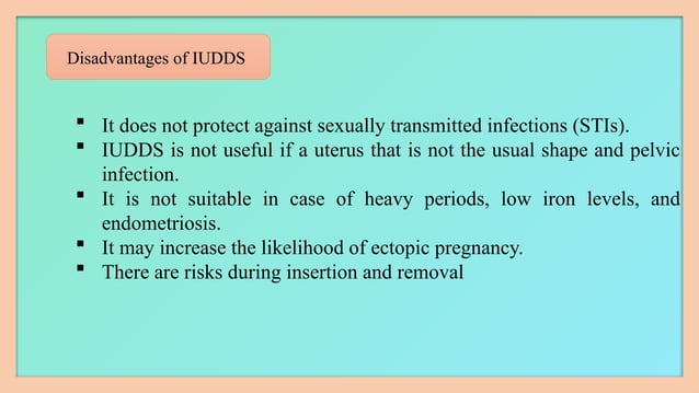 INTRAUTERINE DRUG DELIVERY SYSTEMS - NDDS | PPTX