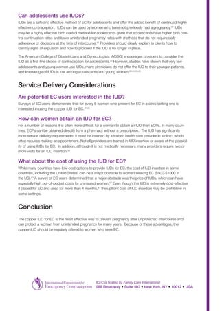 IUD fact sheet | PDF