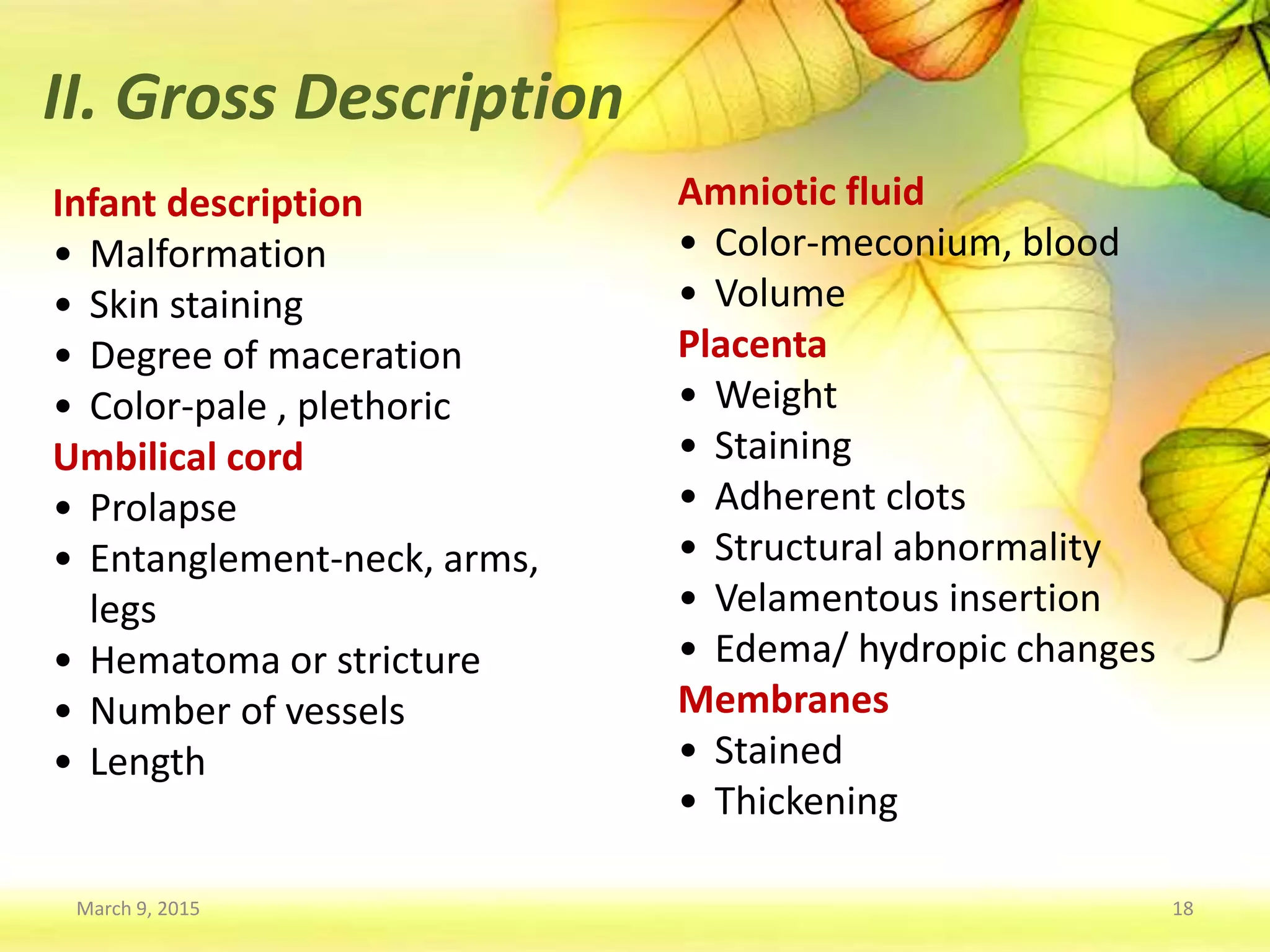 Intrauterine fetal death | PPTX