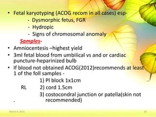 Intrauterine fetal death | PPTX