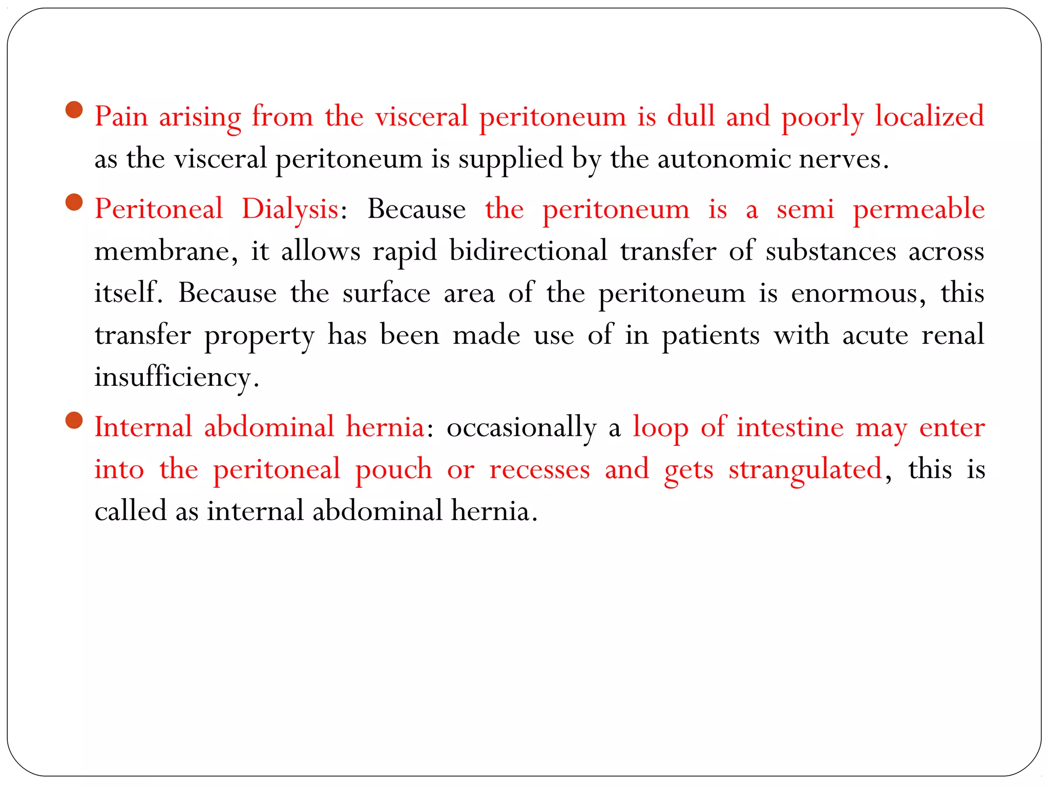 peritoneum and peritoneal cavity | PPT