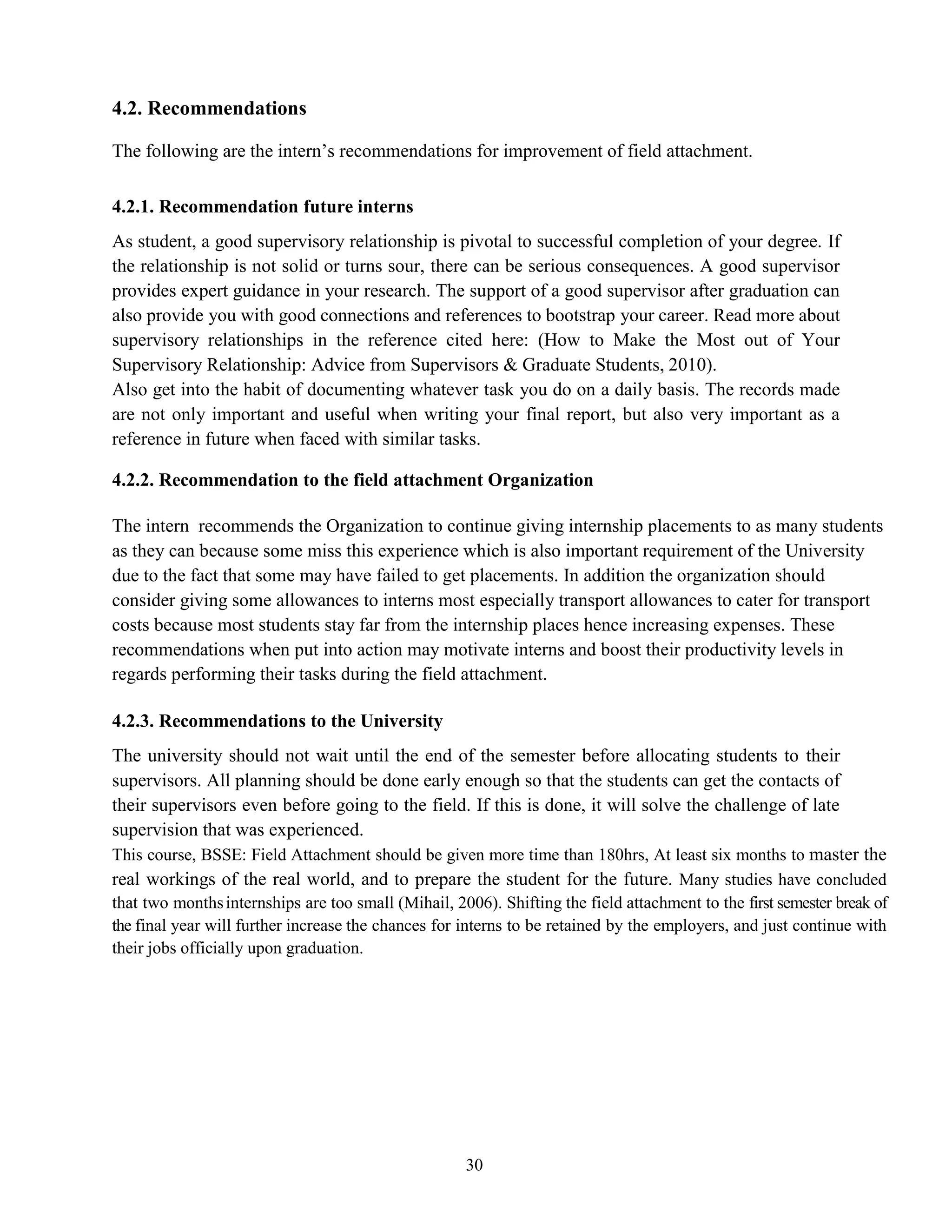 Final Internship Report by kiyimba Bill (International University Of ...