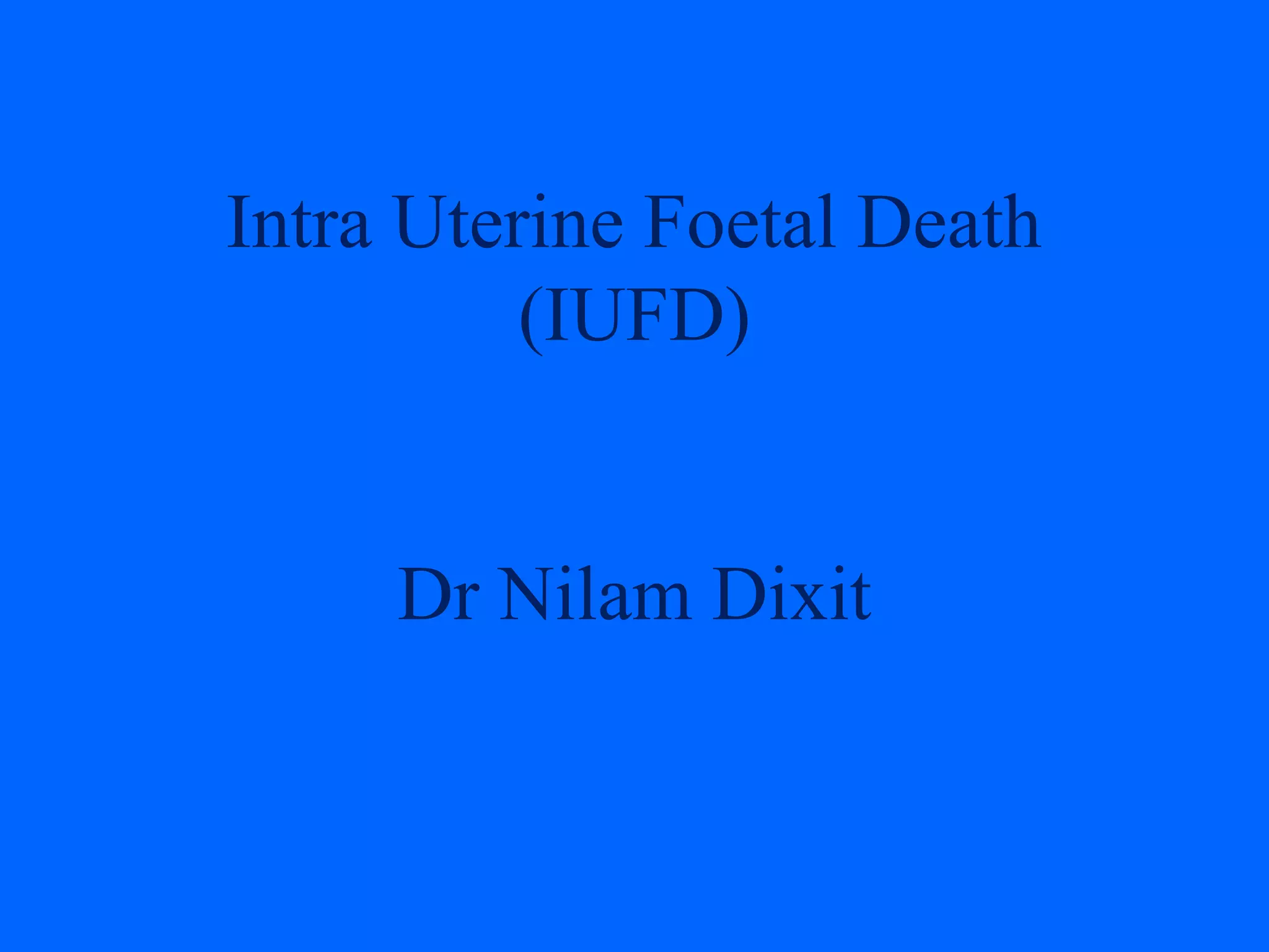 Iufd | PPT
