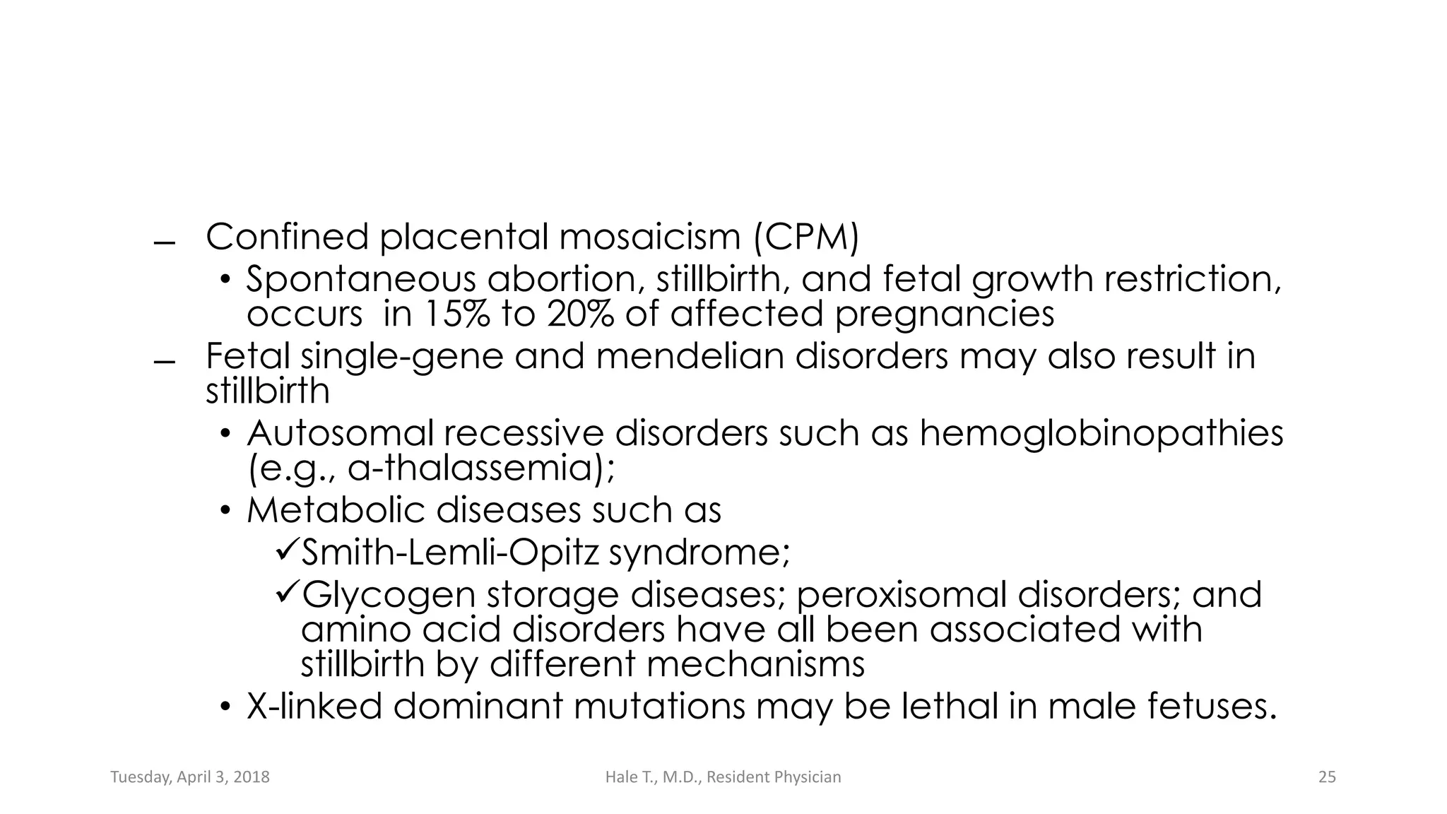 Intrauterine Fetal Death | PDF