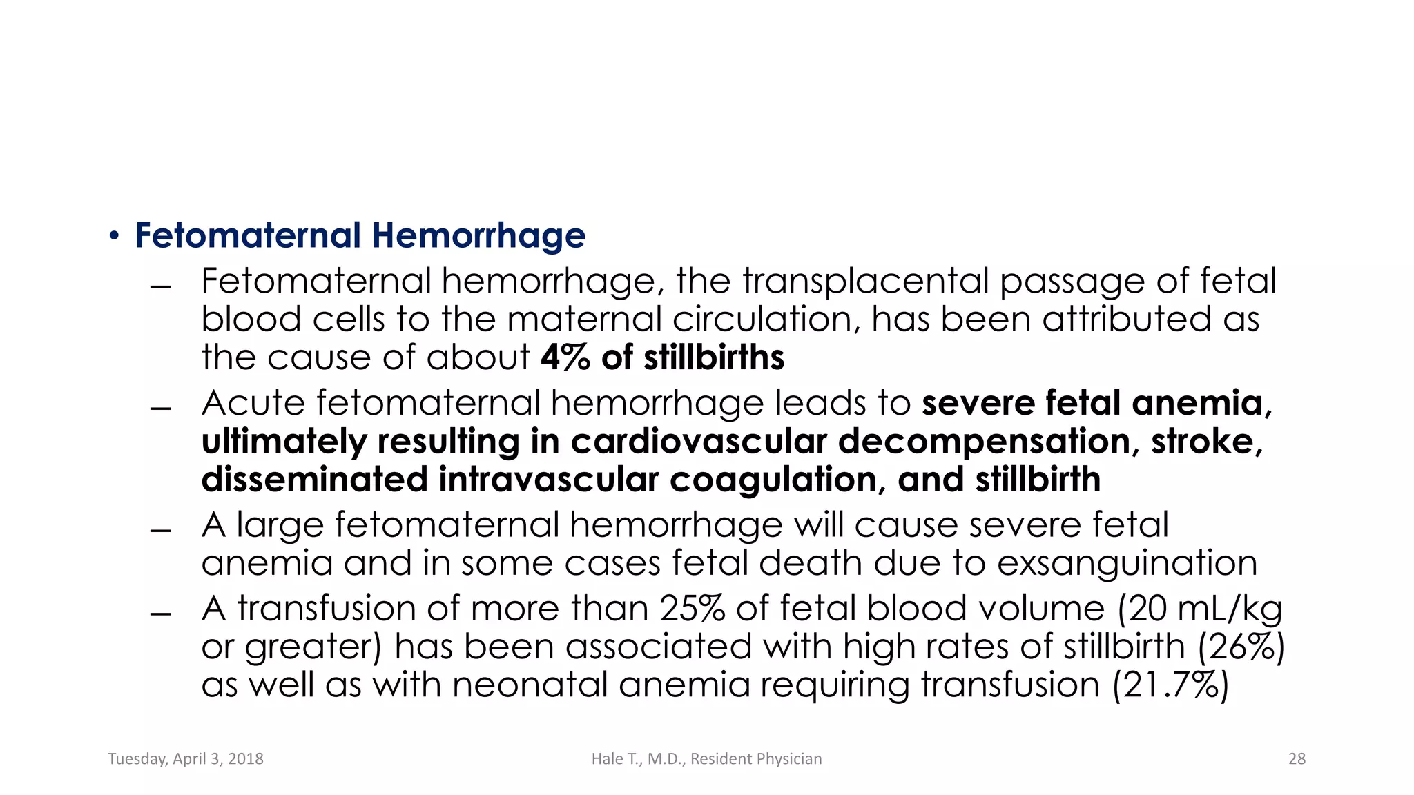 Intrauterine Fetal Death | PDF