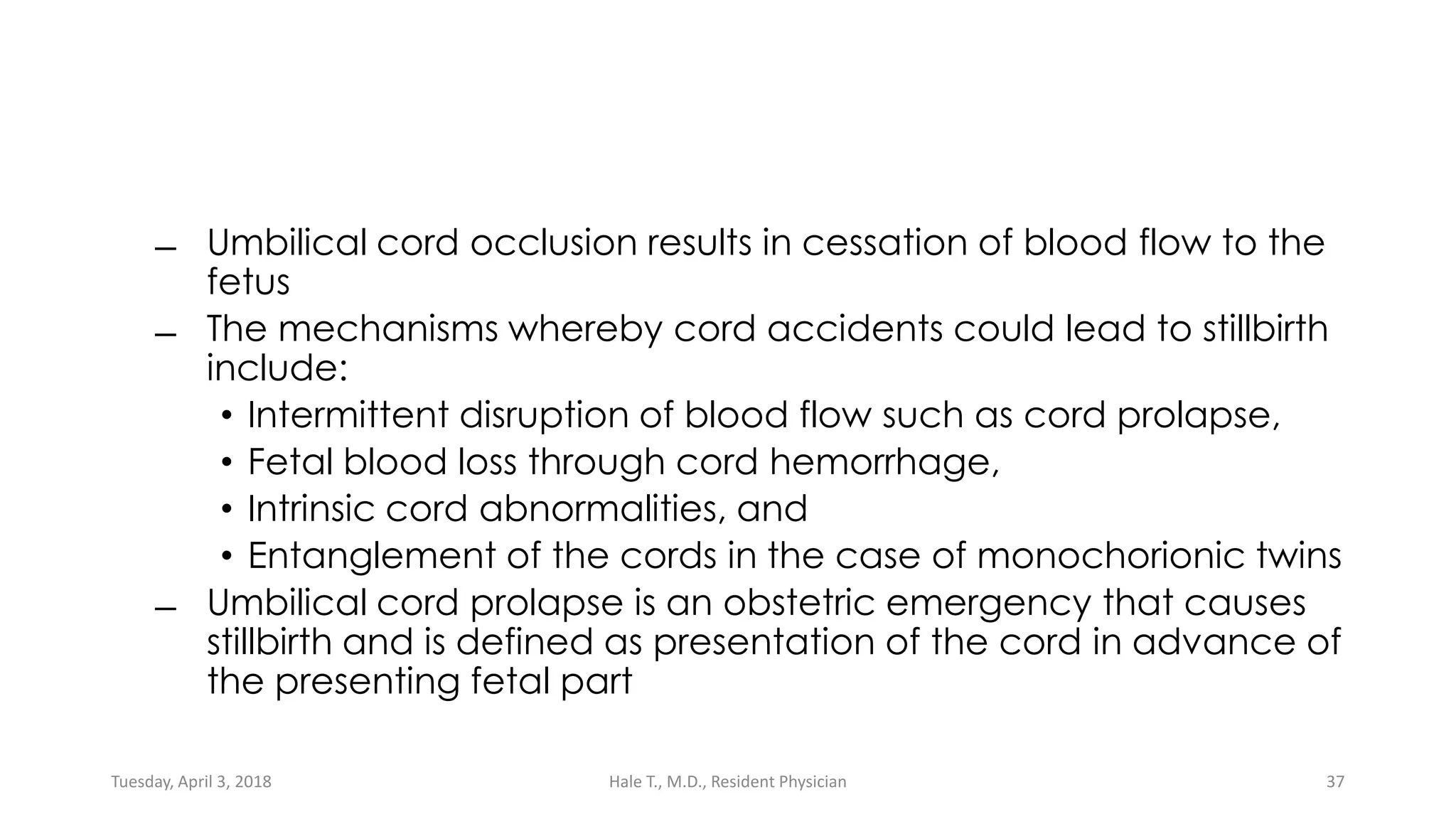 Intrauterine Fetal Death | PDF