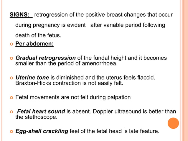 IUFD(INTRA UTERINE FETAL DEATH).pptx | Pregnancy | Reproductive Health
