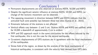 Geodetic and seismological analysis of the January 26th, 2014 ...