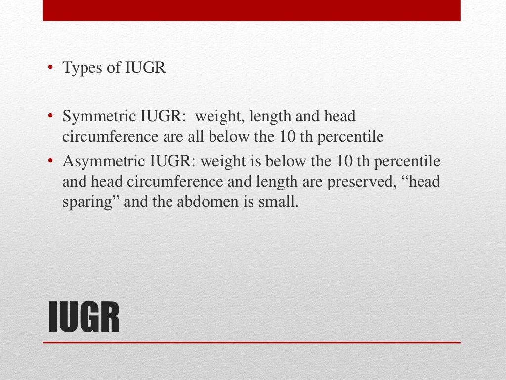 IUGR