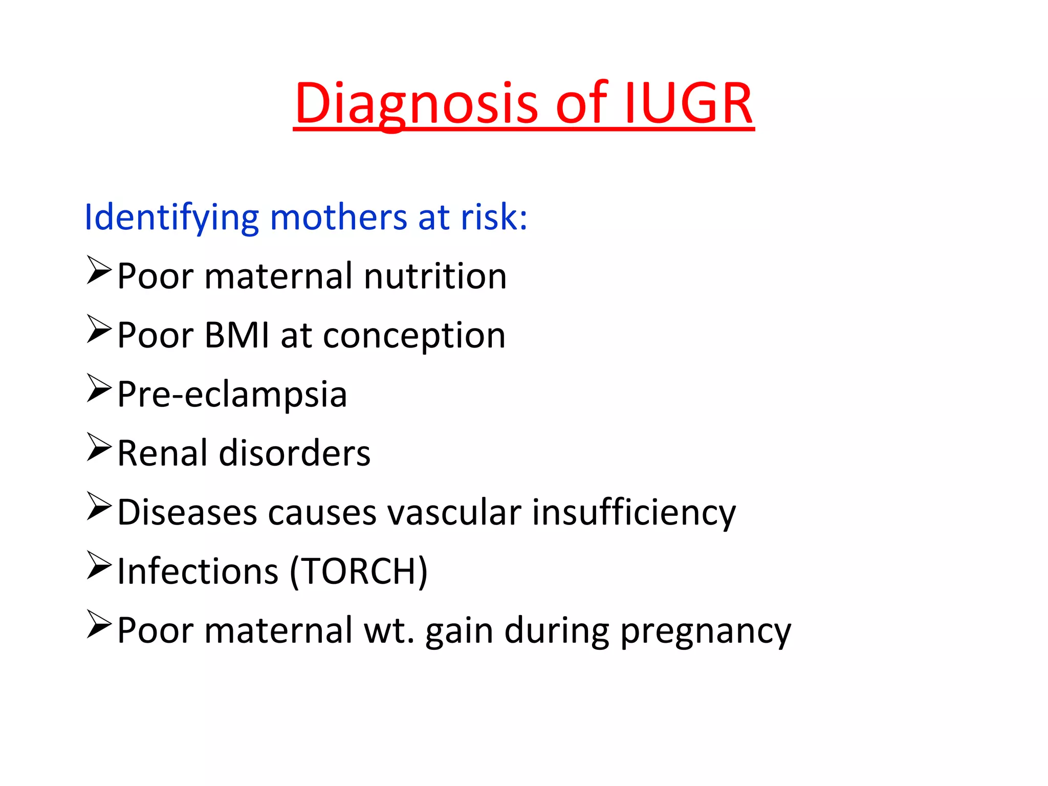 IUGR | PPT