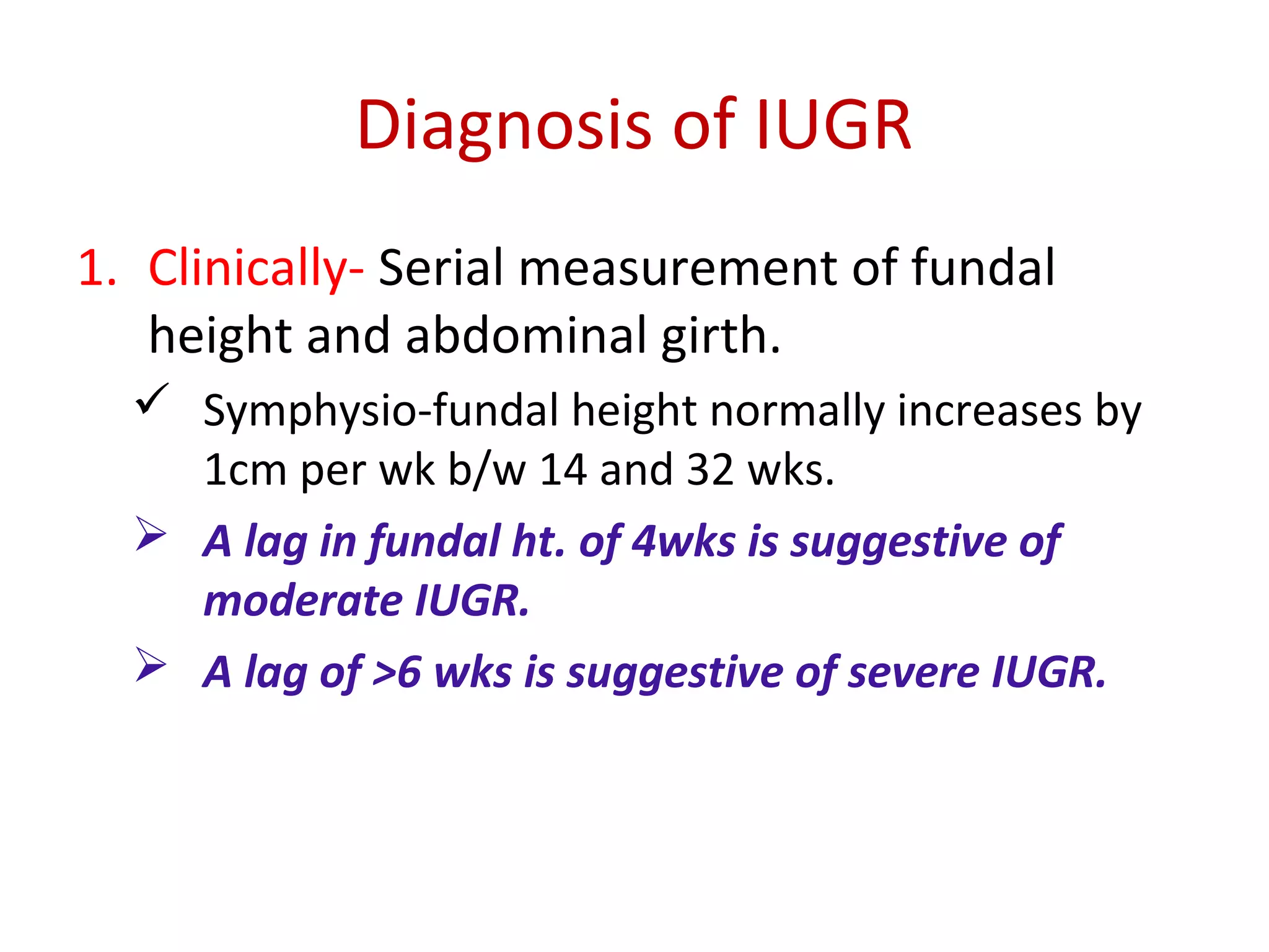IUGR | PPT