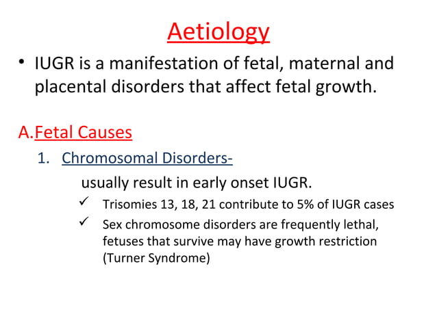 IUGR | PPT