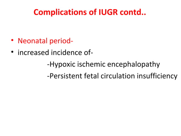IUGR | PPT