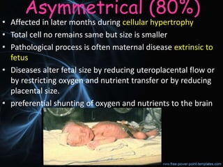 Intrauterine growth retardation (IUGR) | PPTX
