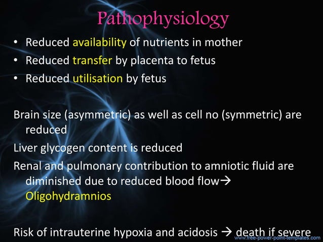 Intrauterine growth retardation (IUGR) | PPTX | Pregnancy ...
