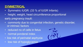 IUGR (intra uterine growth restrictions ) | PPTX | Pregnancy ...