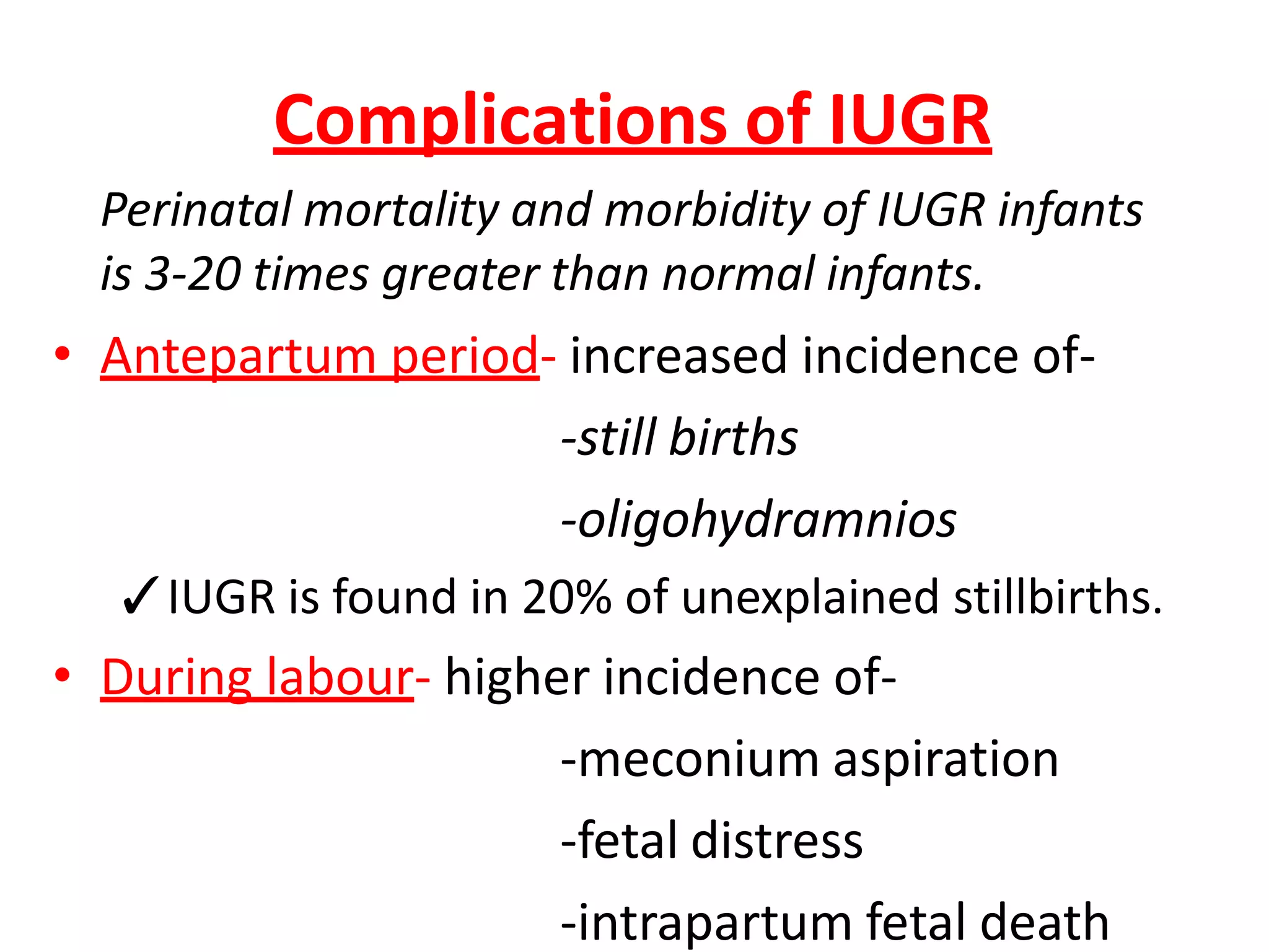 IUGR.pptx | Pregnancy | Reproductive Health
