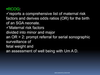 CONTROVERSIES IN MANAGEMENT OF IUGR | PPT