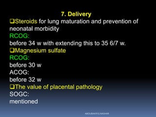 CONTROVERSIES IN MANAGEMENT OF IUGR | PPT