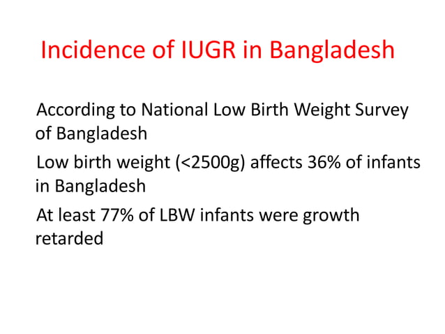 IUGR PPT.pptx | Pregnancy | Reproductive Health