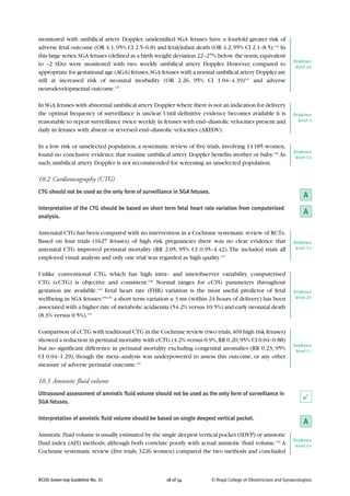 Iugr rcog guidelines | PDF