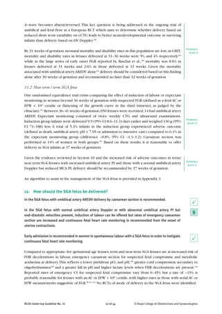 Iugr rcog guidelines | PDF