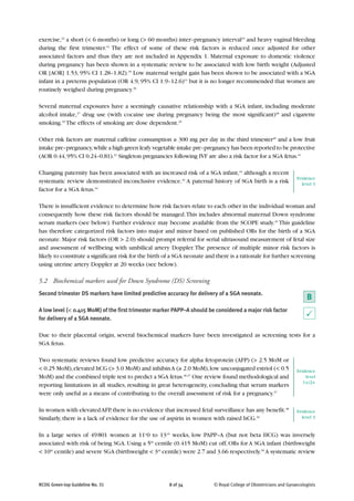 Iugr rcog guidelines | PDF