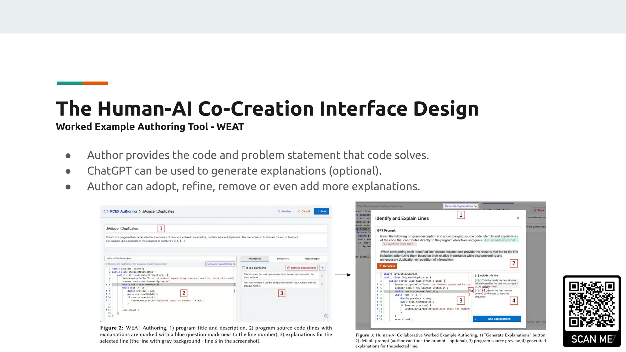 Human-AI Co-Creation of Worked Examples for Programming Classes | PDF