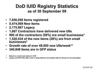 IUID Policy | PDF