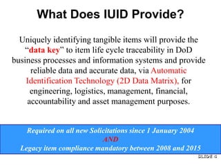 IUID Policy | PDF