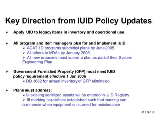 IUID Policy | PDF