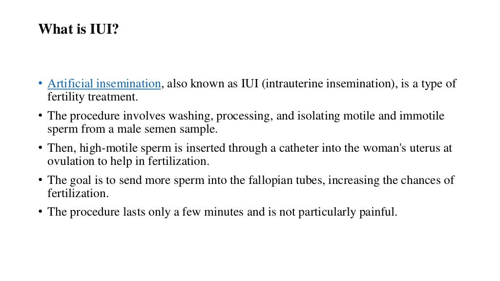 IUI Failure: Causes, Symptoms, and Treatments | PPTX