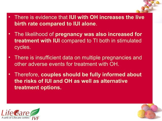 Ovarian Stimulation in IUI- Overview. Dr. jyoti Bhaskar, Dr. Sharda ...