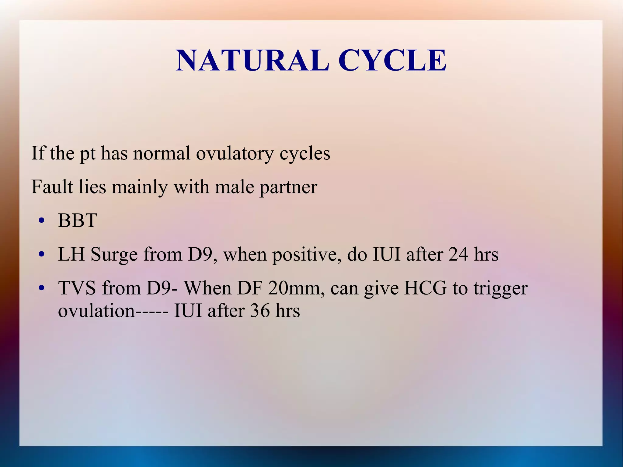 Intra Uterine Insemination | ODP