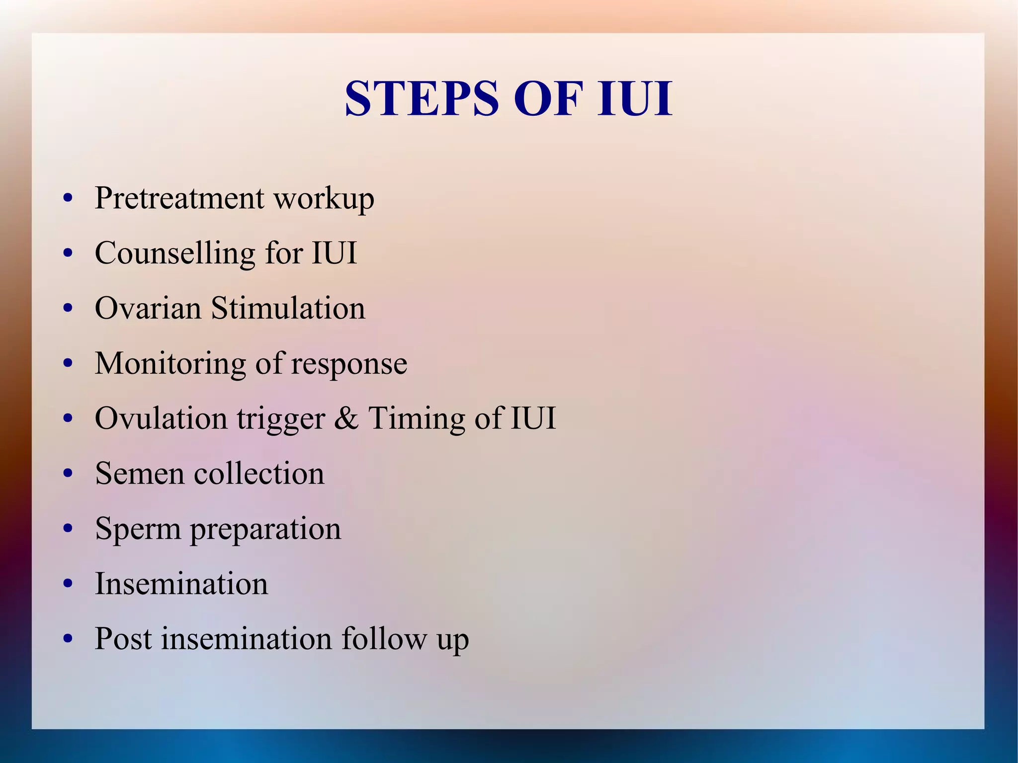 Intra Uterine Insemination | ODP