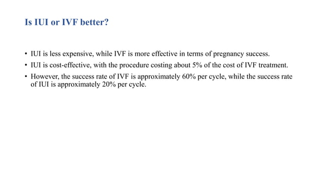 IUI Procedure & Infertility Process: A Step-by-Step Guide | PPTX