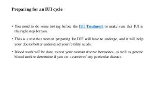 IUI Procedure & Infertility Process: A Step-by-Step Guide | PPT