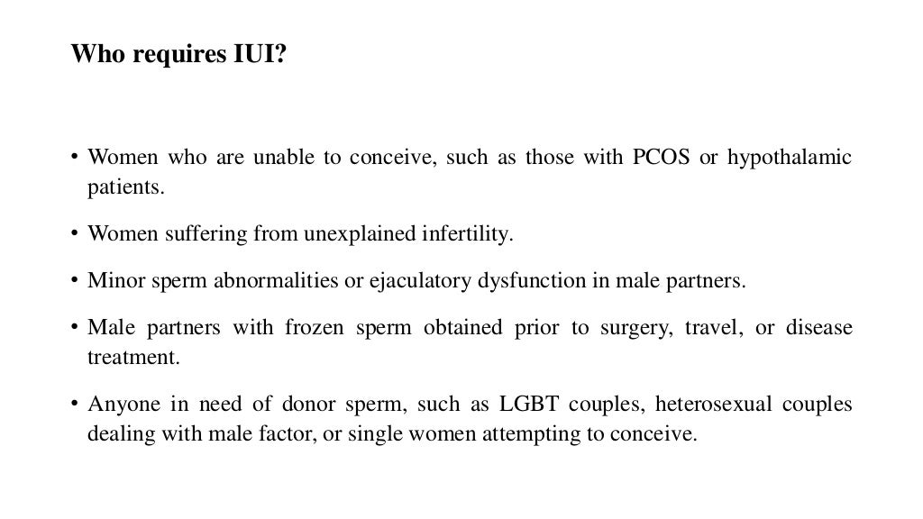 IUI Procedure & Infertility Process: A Step-by-Step Guide | PPT