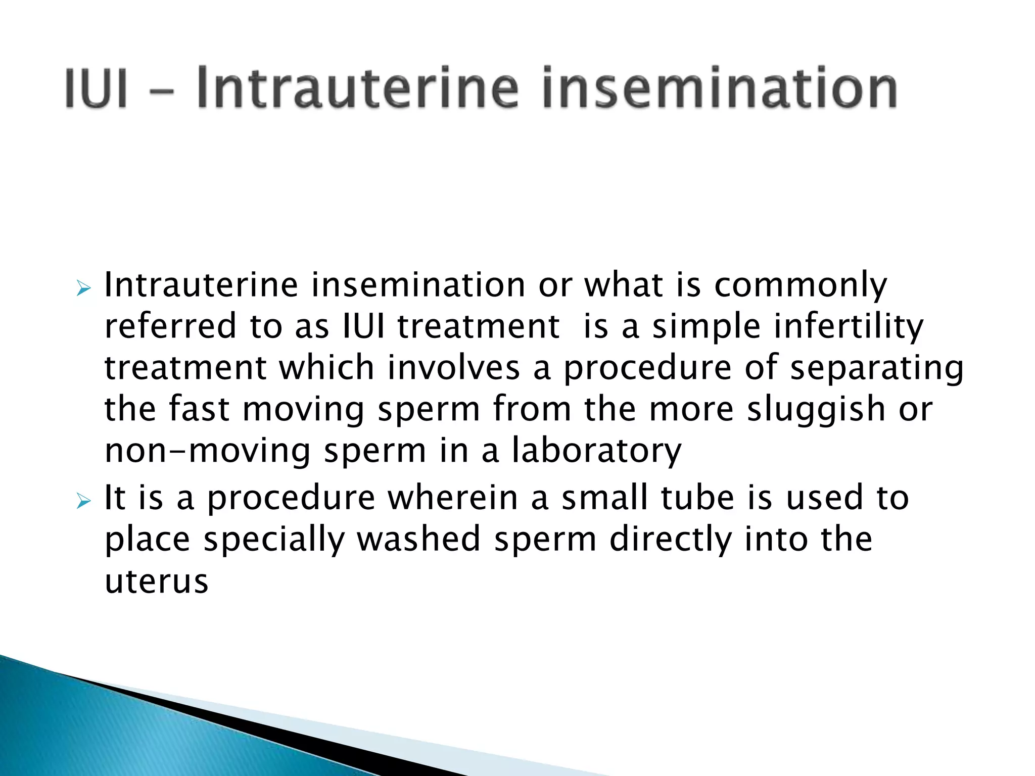 Iui treatment | PPTX