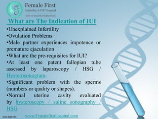 IUI treatment | IUI Treatment in Surat | PPT
