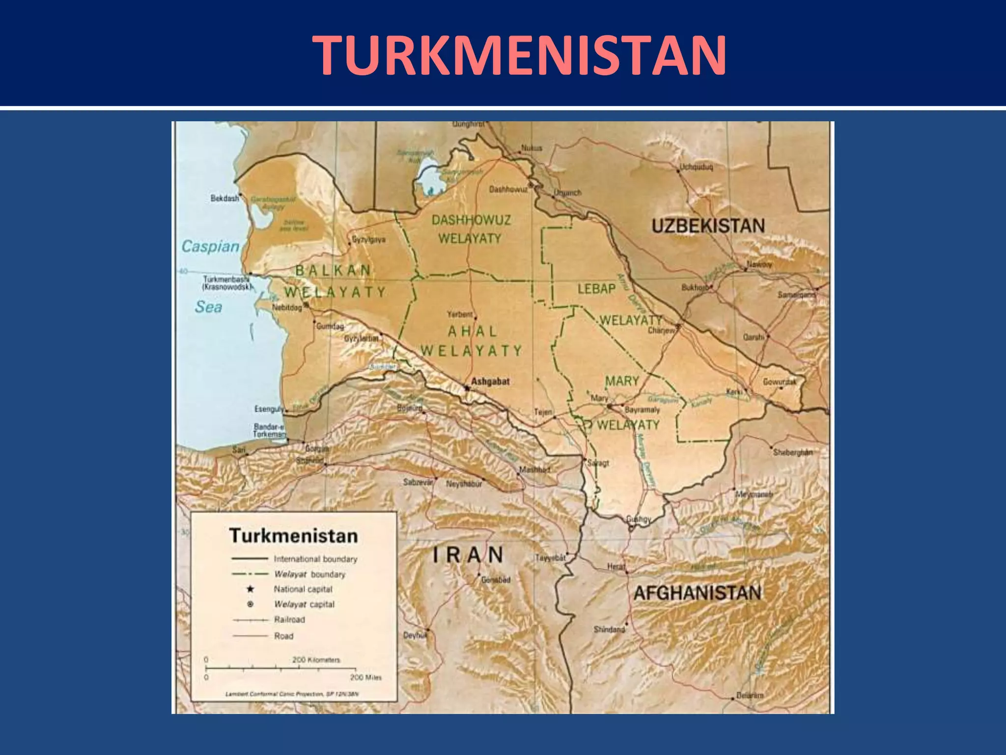 Turkmenistan presentation | PPTX