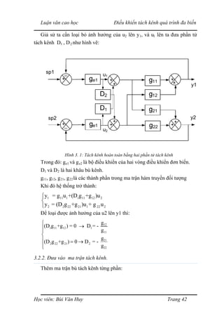 Điều khiển tách kênh quá trình đa biến | PDF
