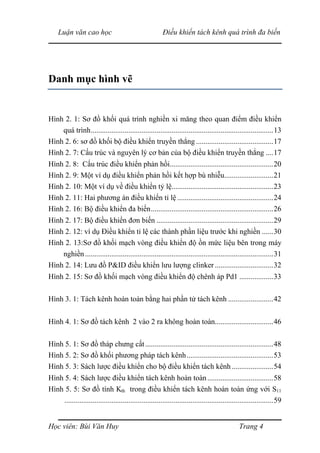 Điều khiển tách kênh quá trình đa biến | PDF