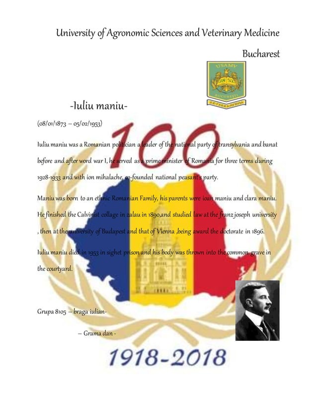 Iuliu maniu | DOCX