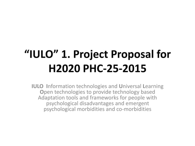 Iulo | PPT