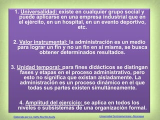 I unidad Aspectos básicos de la administración | PDF