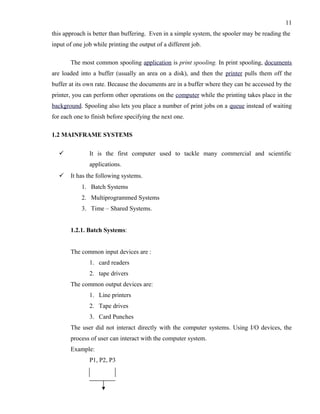 Operating Systems Unit One - Fourth Semester - Engineering | PDF