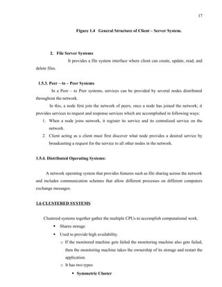 Operating Systems Unit One - Fourth Semester - Engineering | PDF