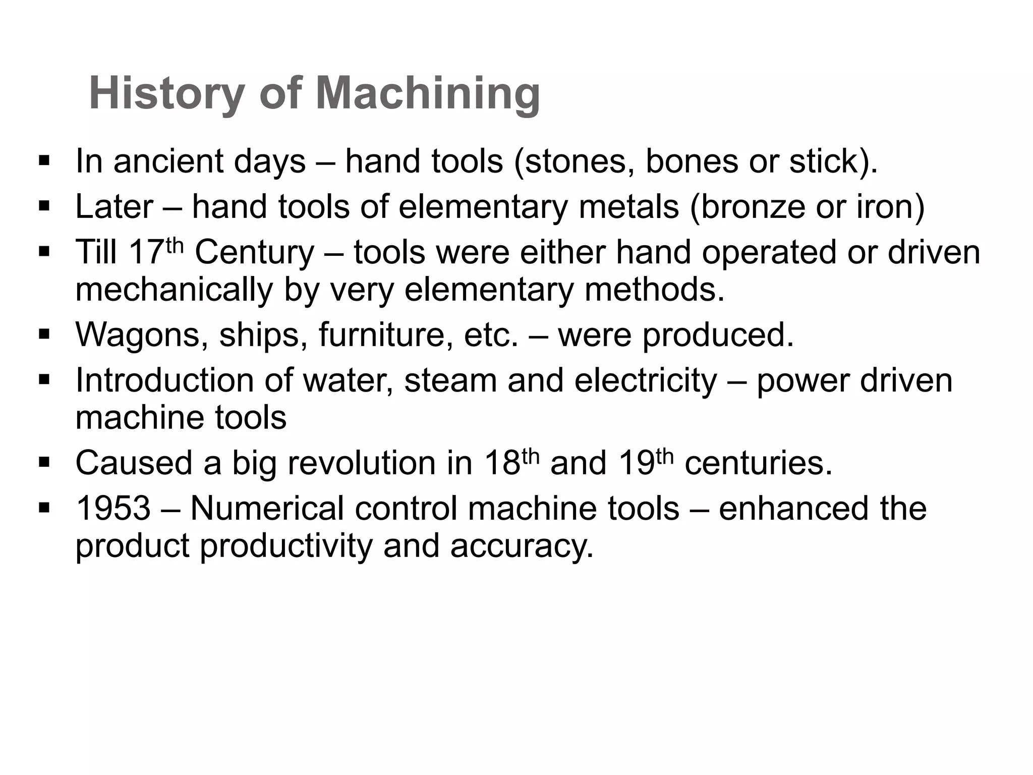 Introduction to unconventional machining processes | PPTX