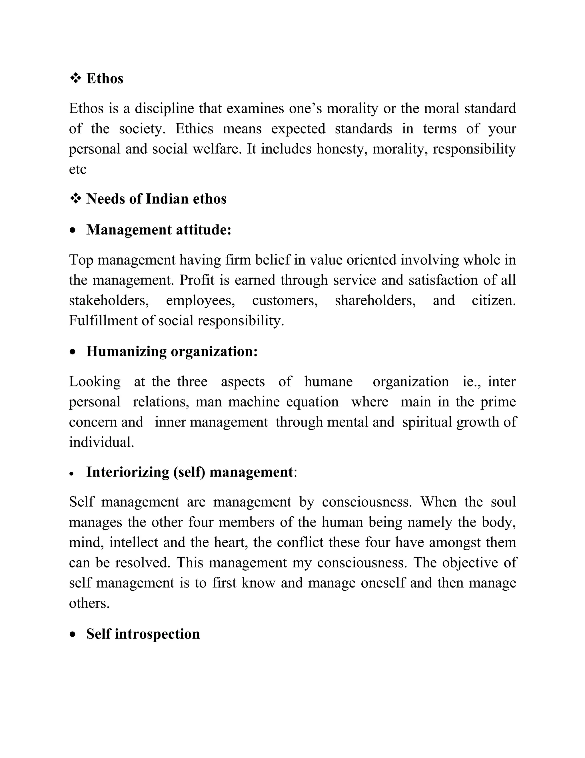 INDIAN ETHOS 1 | DOC